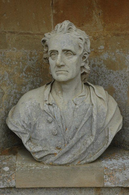 Bath, Art and Architecture: Bust of Locke from Queen Caroline's ...