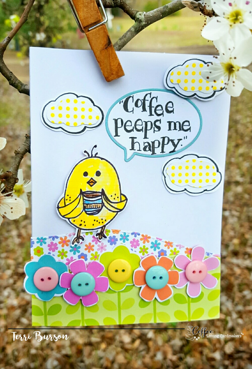 Waving My Wand: Easter Trio - Coffee Loving CardMakers Spring Blog Hop ...