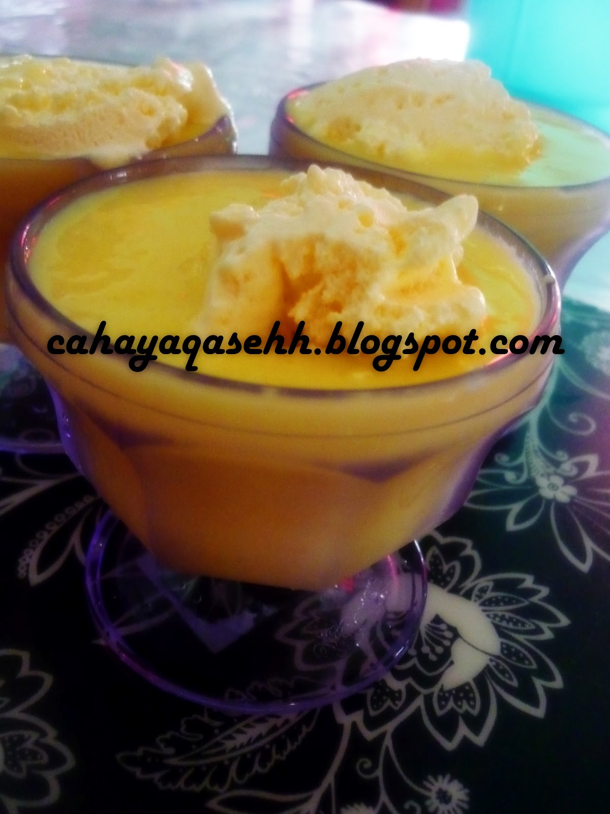 DARI DAPUR MAK LONG ....: Ice Blended Mango