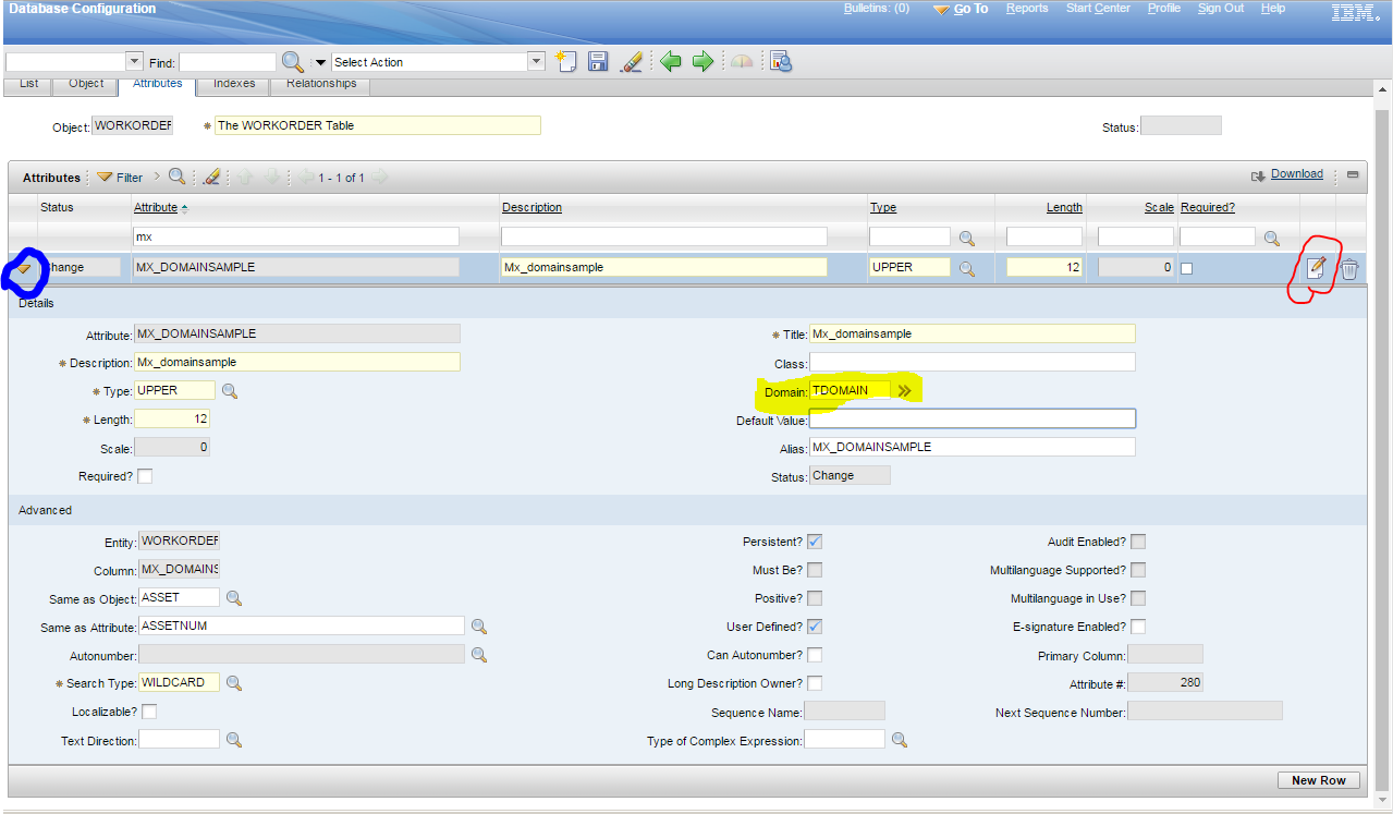 Aytunc Matrac Personel Blog: How to create a table domain in maximo