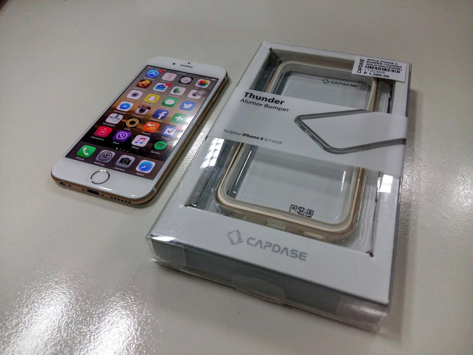 Capdase Thunder Alumor Bumper Case for iPhone 6 Review