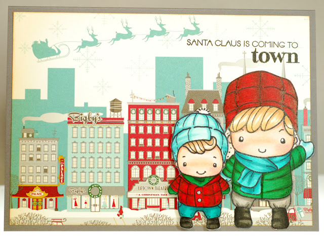 A thousand sheets of paper: Santa Claus is coming to town...