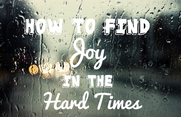 What God Said Tonight: Joy in the hard times...