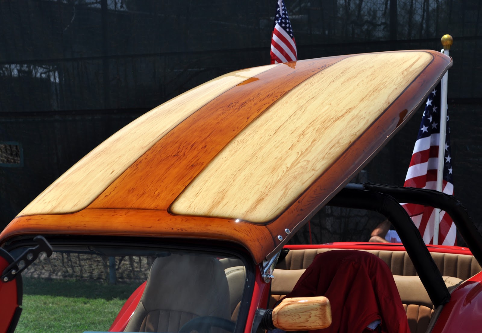 Just A Car Guy: Amazing airbrushing of wood grain on a Meyers Manx at ...