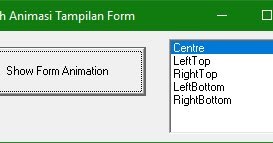 Cara Membuat Animasi Form Show dengan Visual Basic 6.0 | Gudang Sourcode Visual Basic Classic