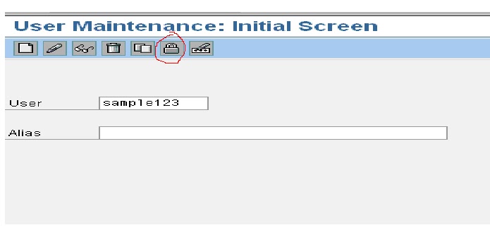 Sap Basis Tutorials How To Lock Or Unlock Users In Sap