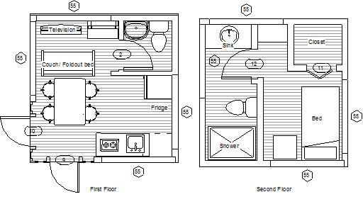 Mr. R's Tiny House Blog: Tiny House BluePrint 2 Updated