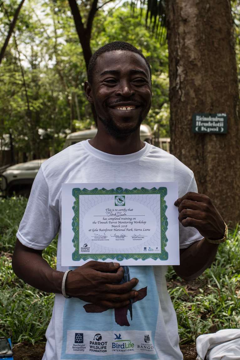 Stuart Marsden's Conservation Research Group: Spotlight on Timneh Parrot