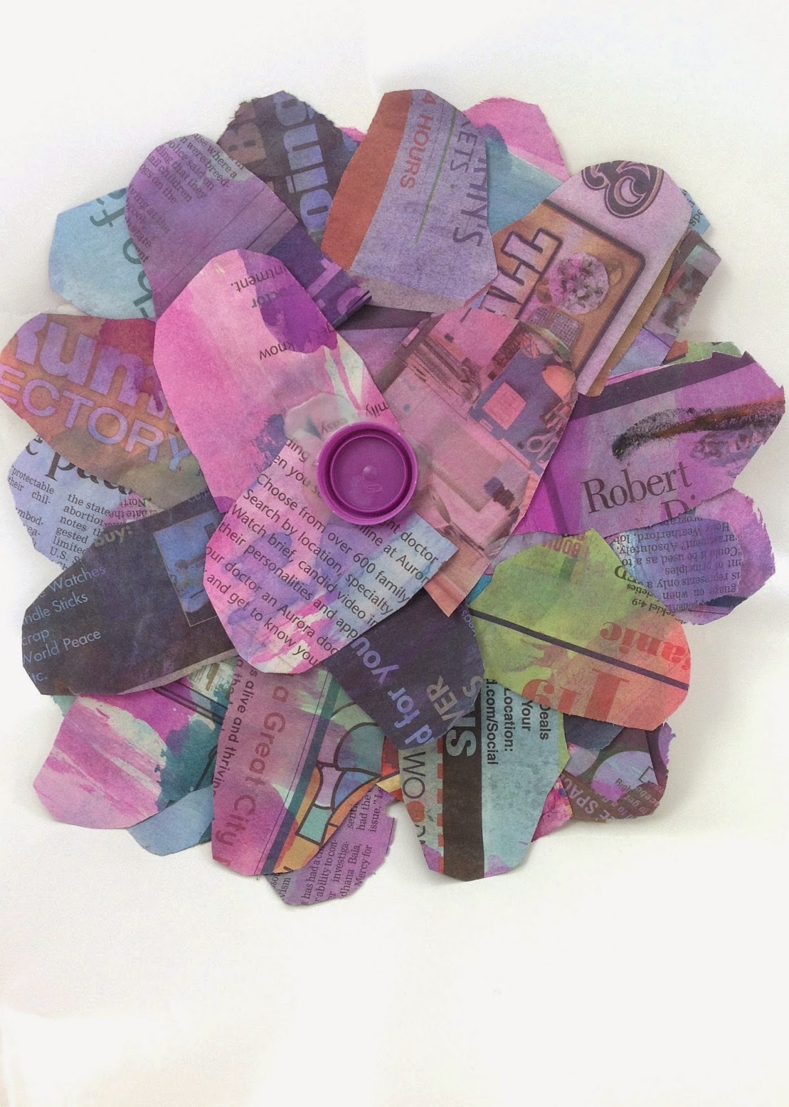 The Artsy Fartsy Art Room: Kindergarten Recycled Flowers