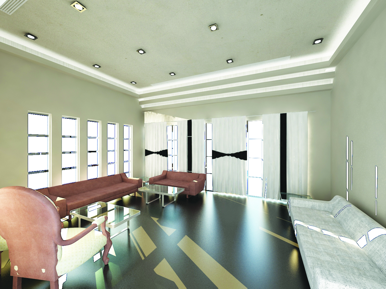 Private Villa Ceiling Design Proposal ~ NAHED ...