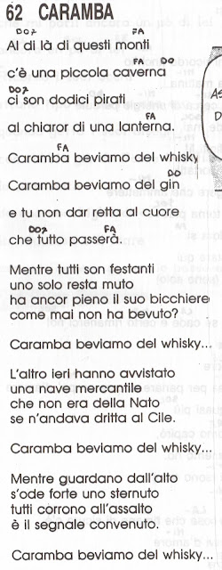 BODI SONČEK: 32 CARAMBA (Canto popolare italiano)