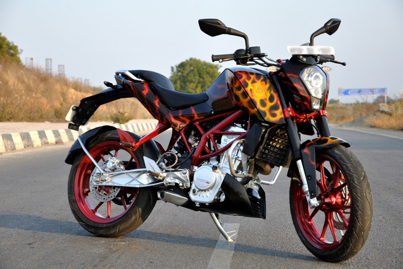 Kumpulan Foto Hasil Modifikasi KTM Duke 200 Terbaru - Otomotiva