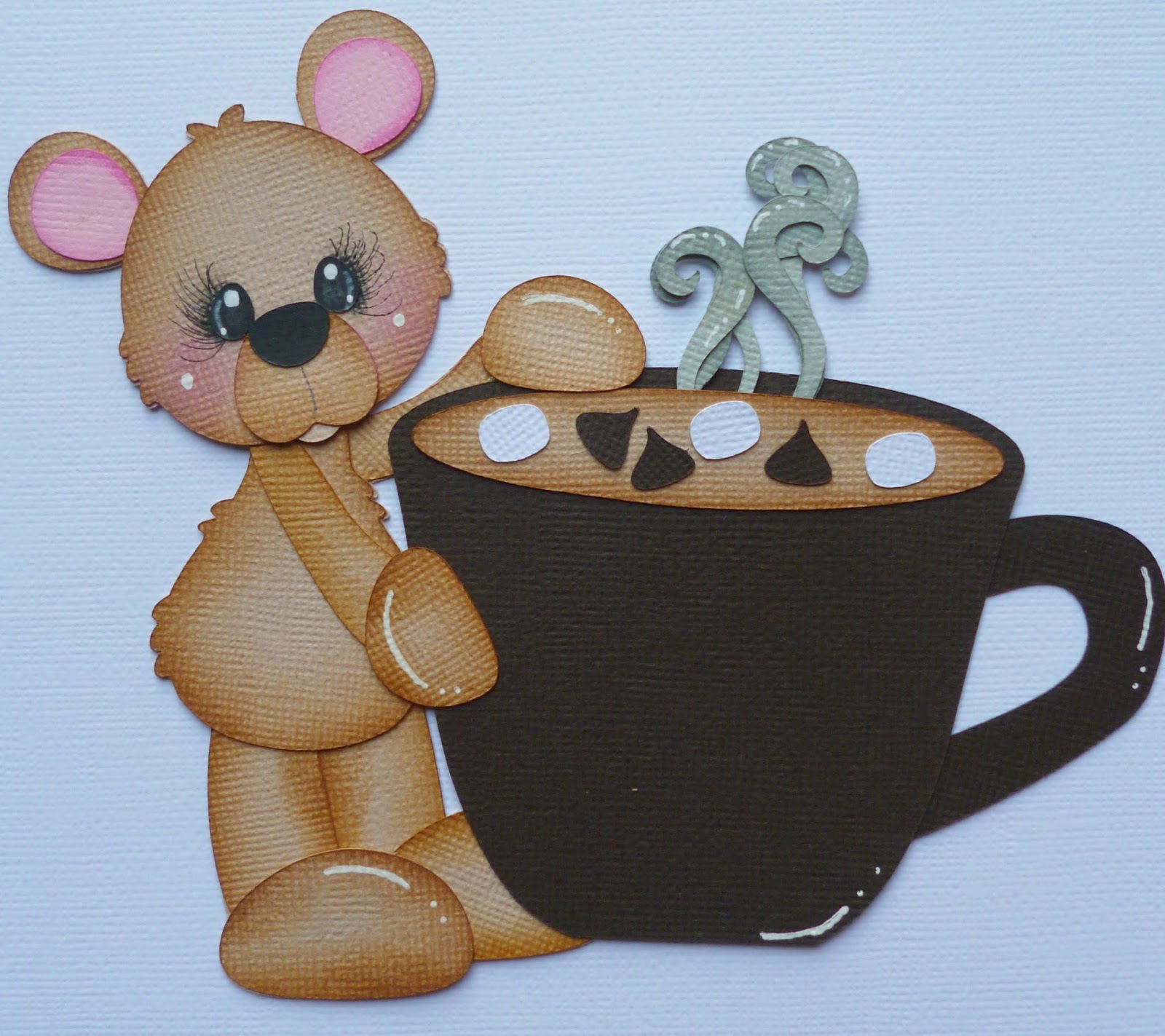 Scrapping Delight with Michelle: Hot Chocolate Bears