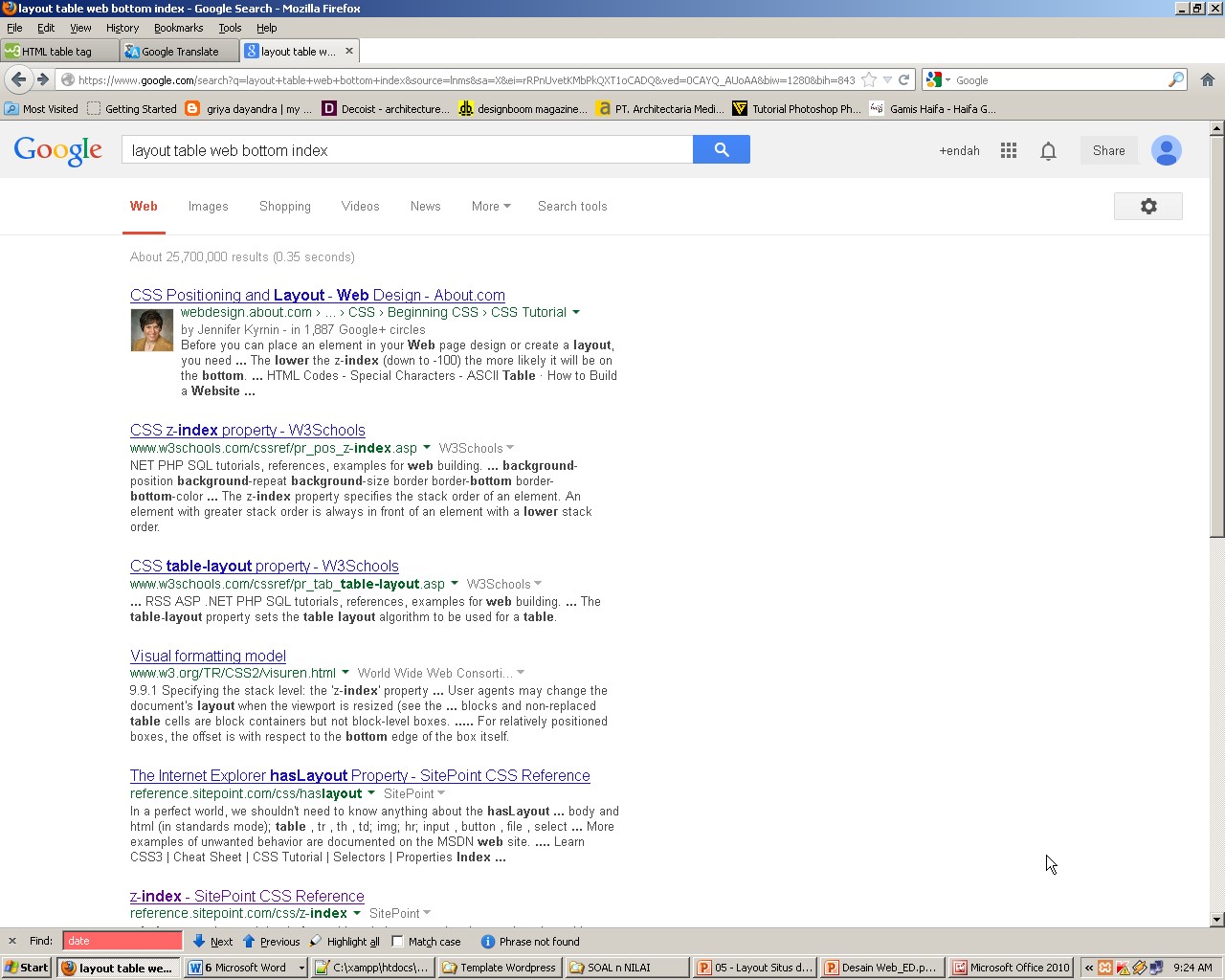 Menyajikan Desain Halaman Web dengan Konsep Tabel (part 2) - Sumber Info