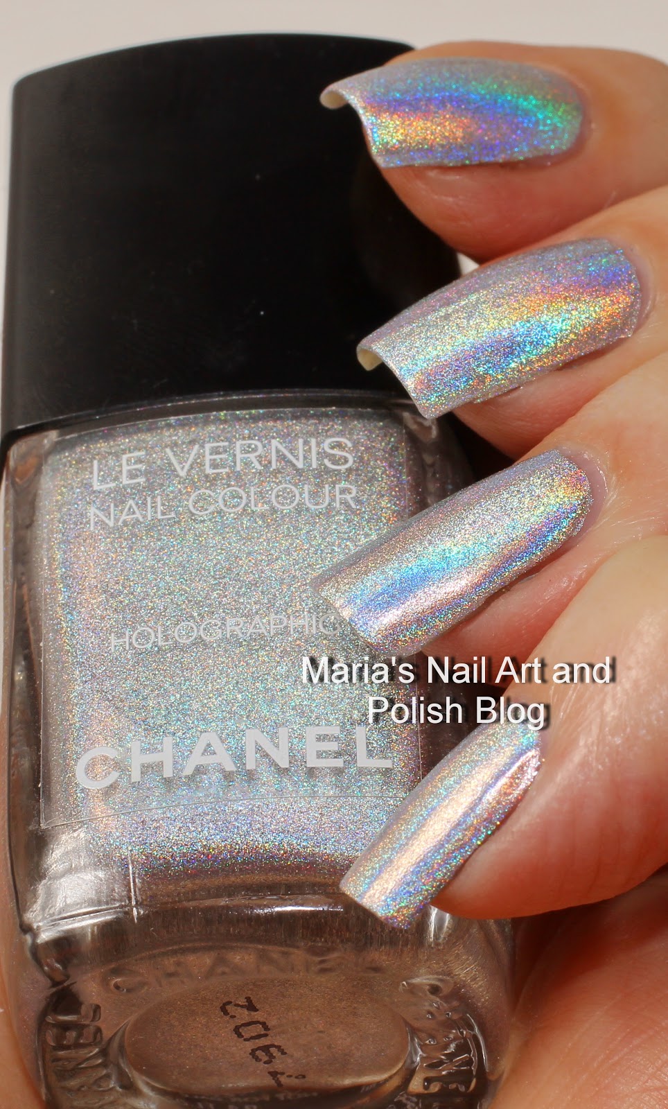 Marias Nail Art and Polish Blog: Chanel Holographic - Duo Platinum ...