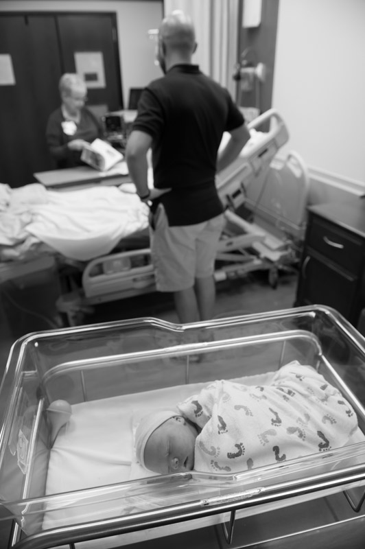 & Baby G Makes Three: Grayson Daniel Dunaway: A Birth Story