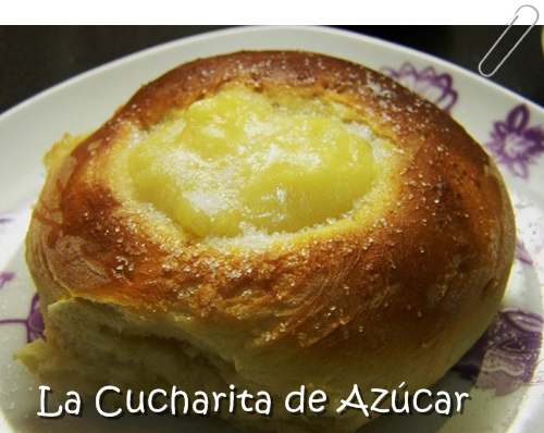 La cucharita de azúcar: Panes dulces rellenos con crema