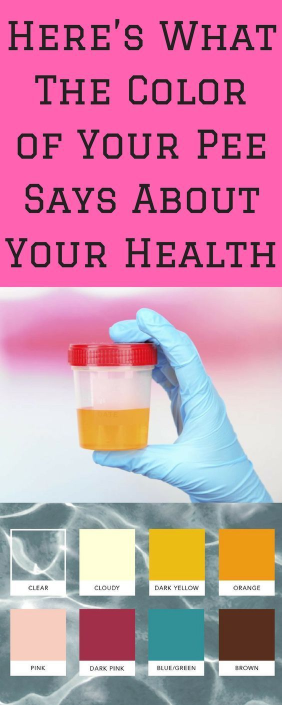 Heres What The Color Of Your Pee Says About Your Health Health Capsules