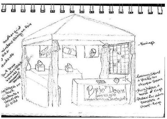 Brie'Denee: Booth Design and Layout for 2012 - Part 1