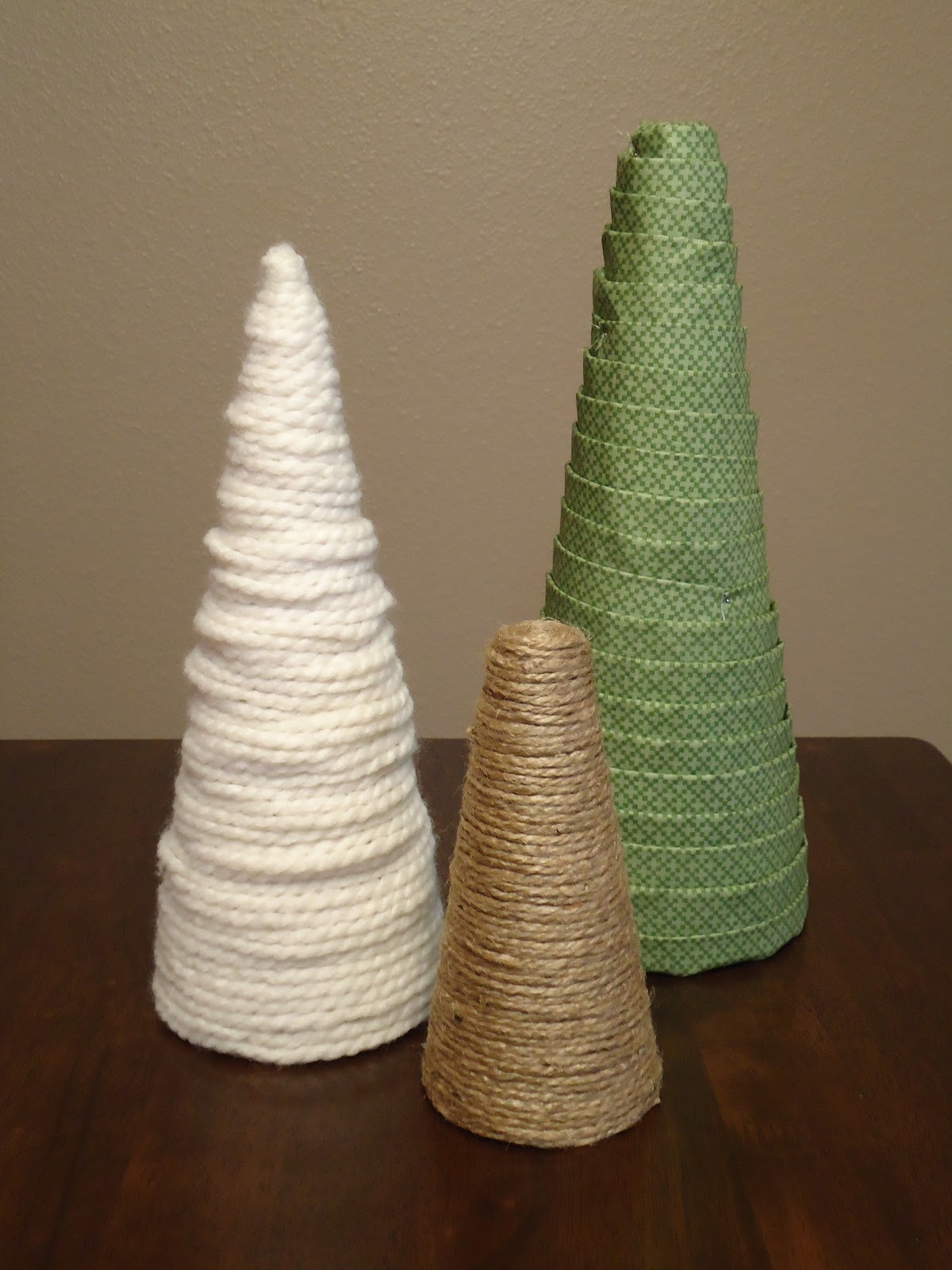 Cobblestones & Ivy: forest of handmade trees ~ part 1