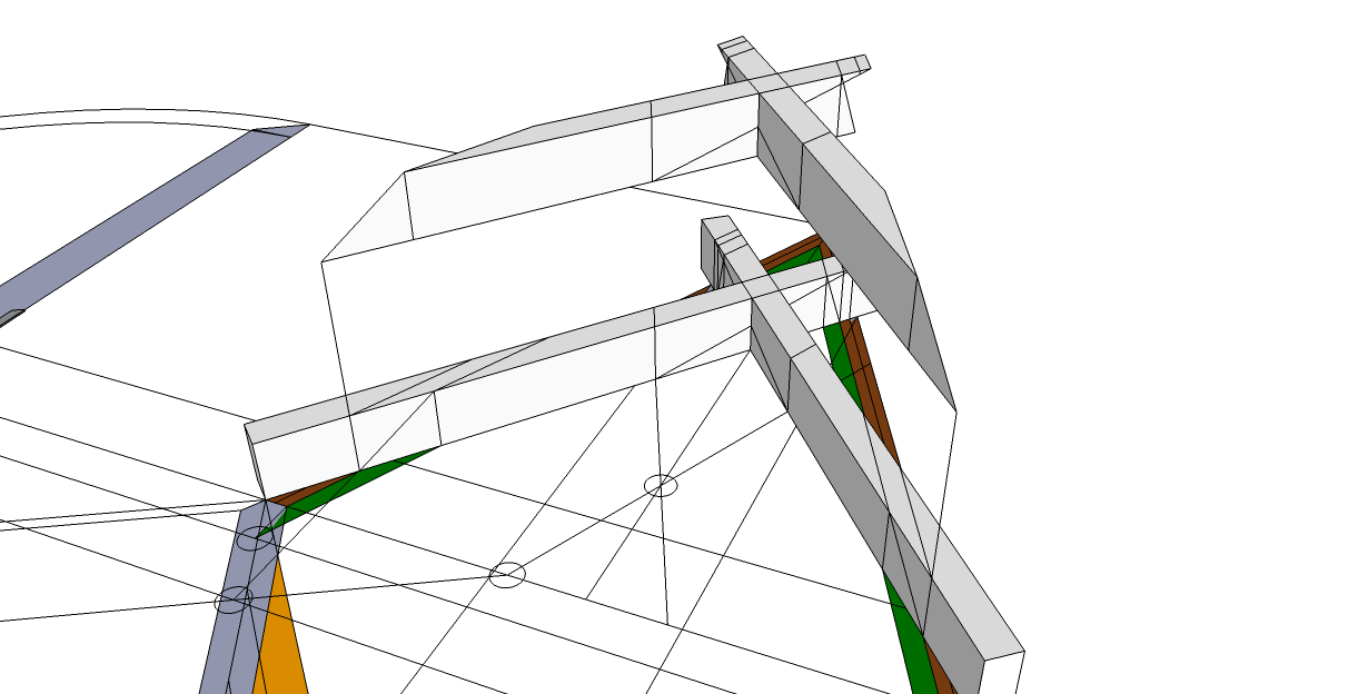 Roof Framing Geometry: Claw Barbe Klaue Lip Angles