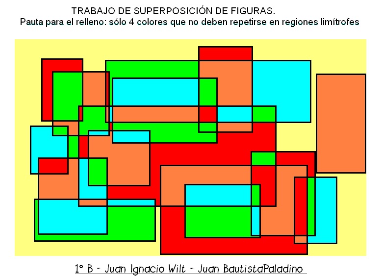 Trabajos 2011: SUPERPOSICIÓN DE FIGURAS - 1º GRADO
