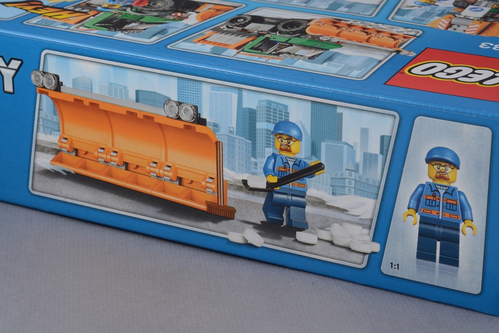 Lego 60083 Snowplow Truck 鏟雪車 開箱報告 - 魯蛇實驗室