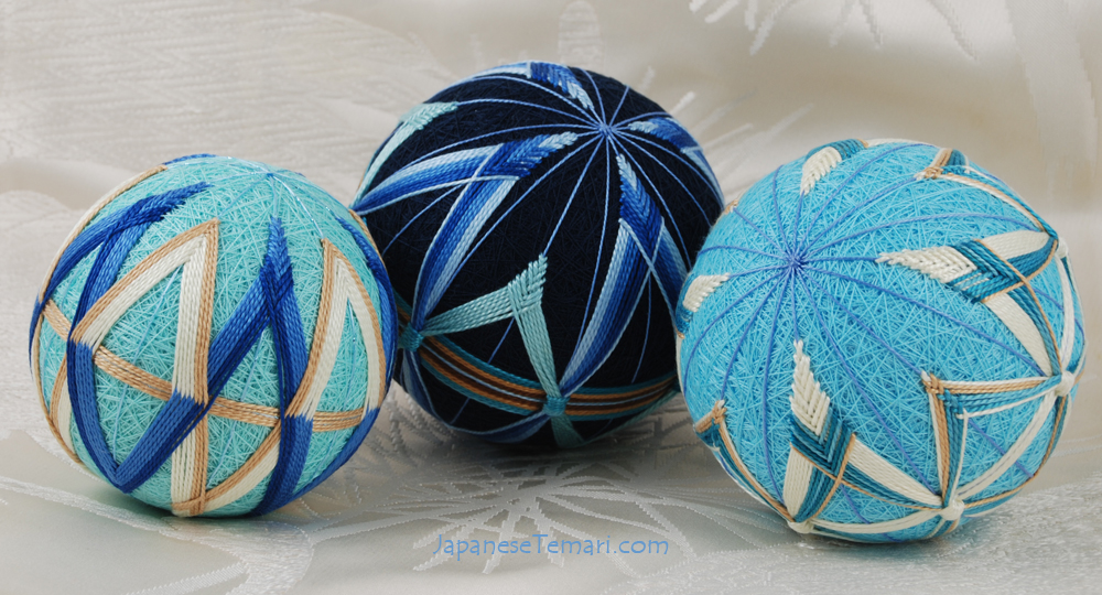 Japanese Temari: Outer Banks Color Palette