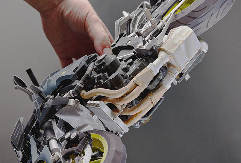 Ultra-Realistic Paper Crafts : MT-10 - Papercraft free Template ...