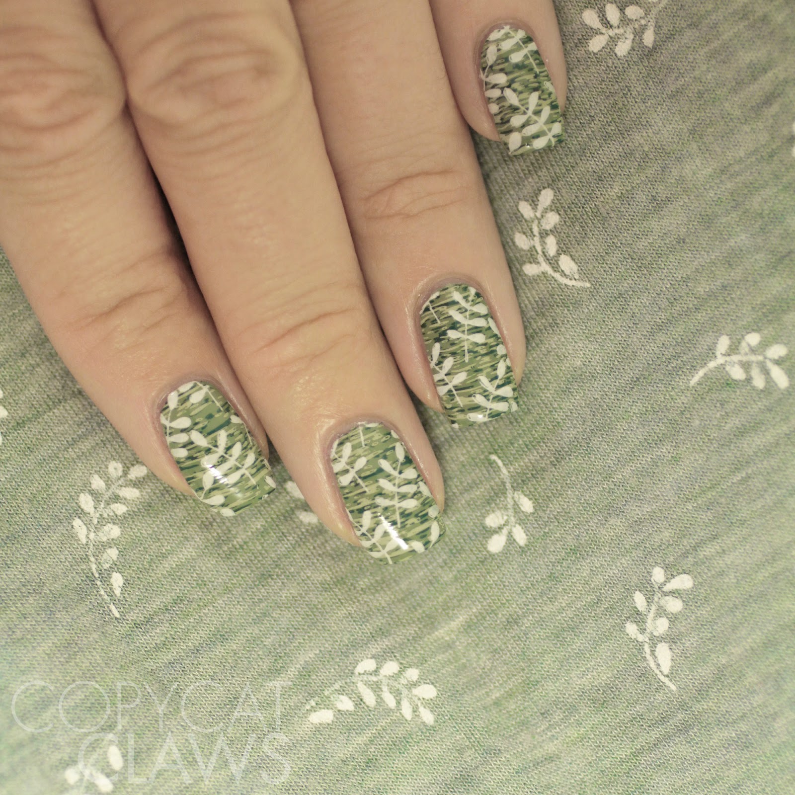 Copycat Claws: Nail Challenge Collaborative - Inspired by my PJs