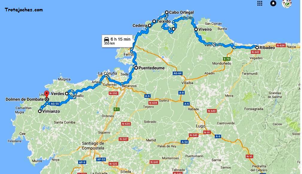 Galicia con niños: Ruta por las Rías Altas y Costa da Morte | Trotajoches