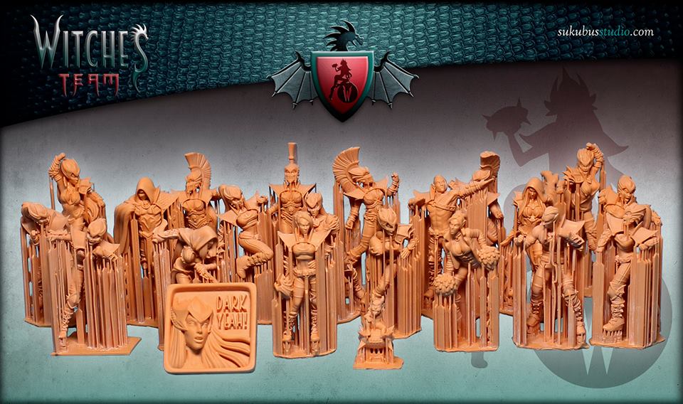 Tabletop Fix: Sukubus Studio - New Witch Team Preview
