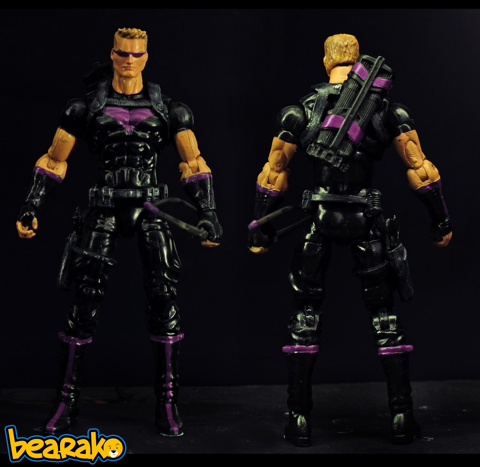 Bearako's Corner: TOY CUSTOM: Hawkeye (modern/concept)