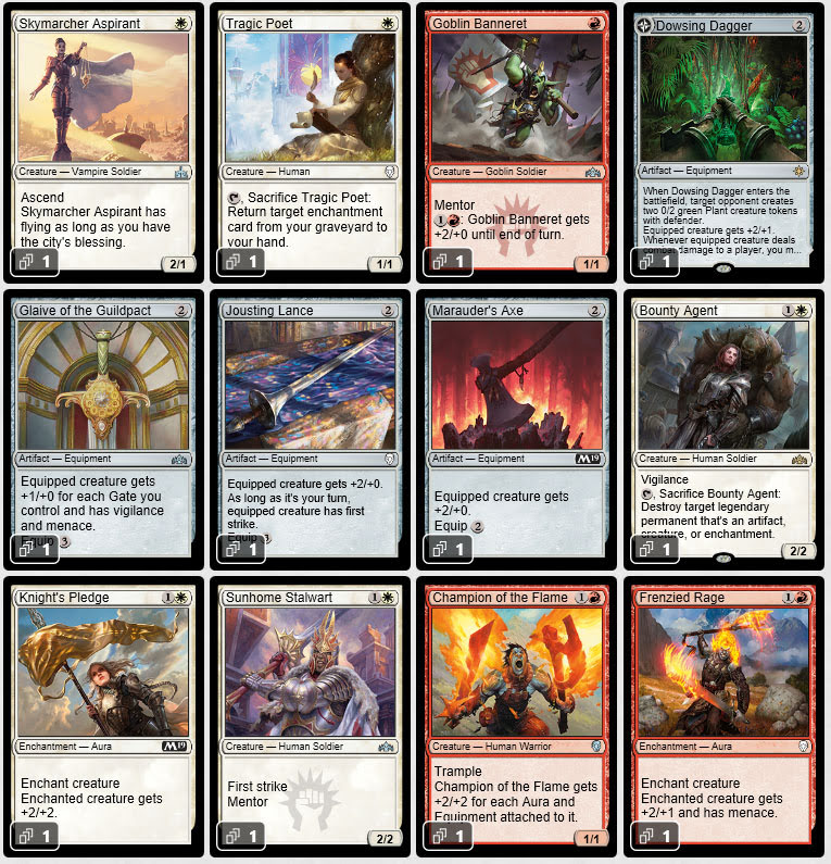 Magic the Gathering Adventures: Boros Learner Solitarie Deck for Guilds ...