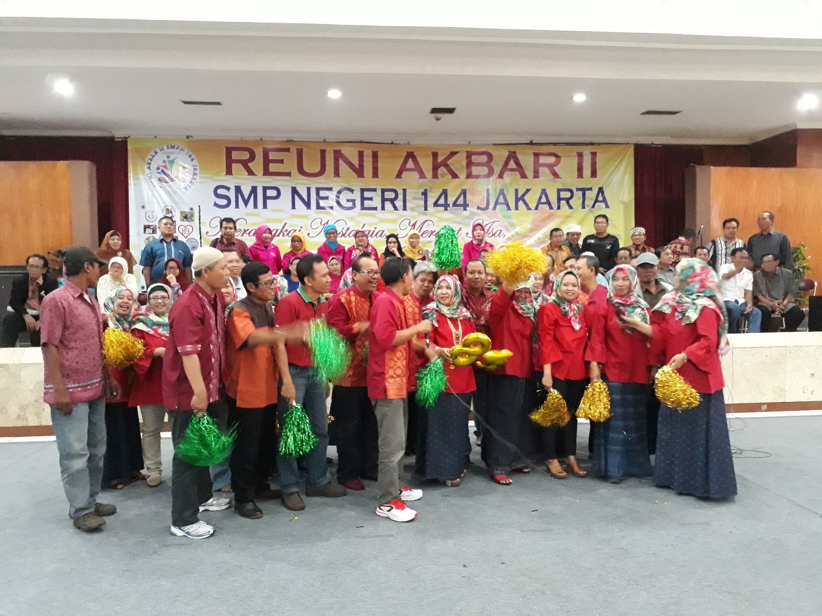 Reuni Akbar 2 SMP Negeri 144 Jakarta