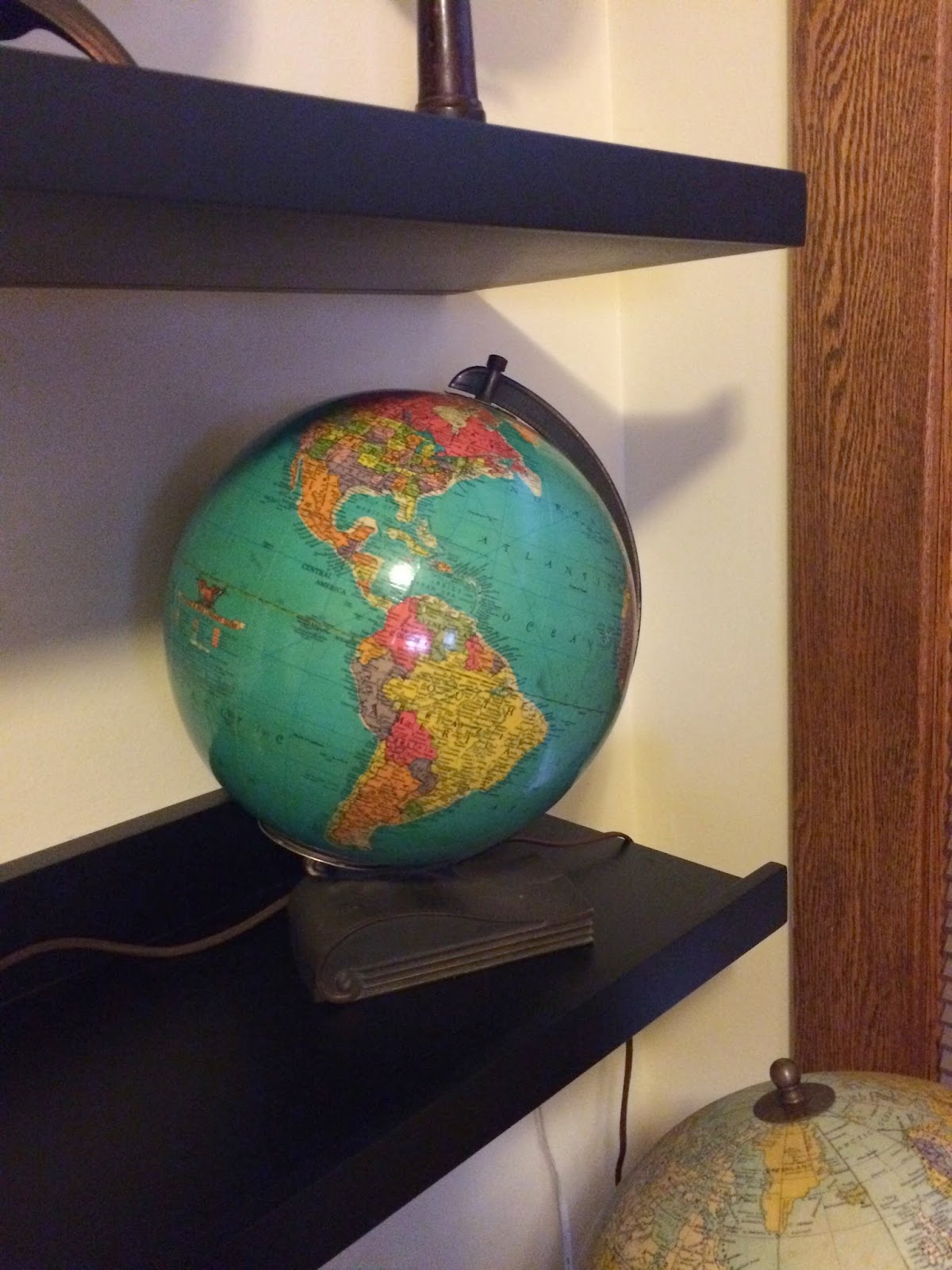 Collecting Antique and Vintage Globes: My globe collection has gone ...