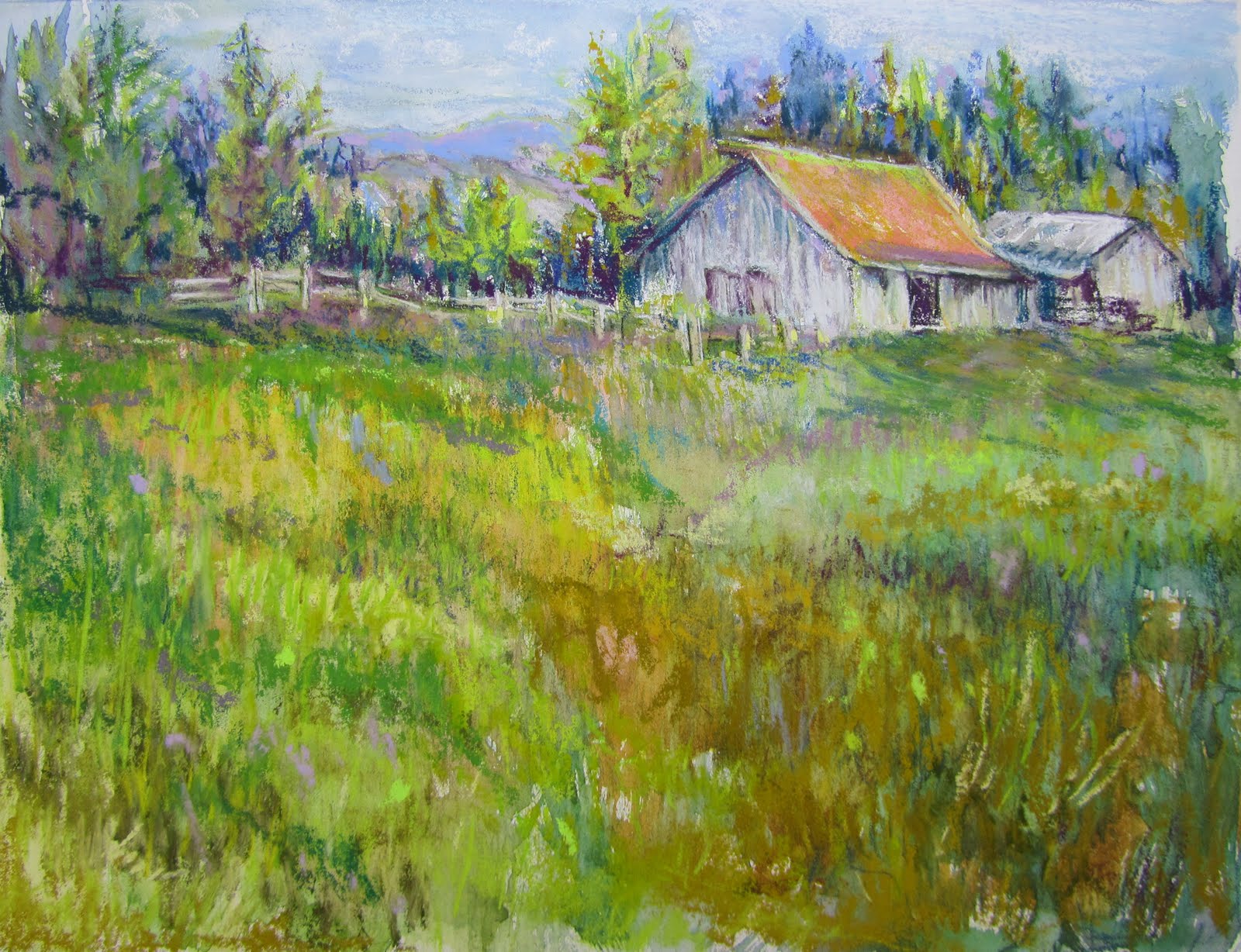 ART IN THE SUN: More Spring Paintings