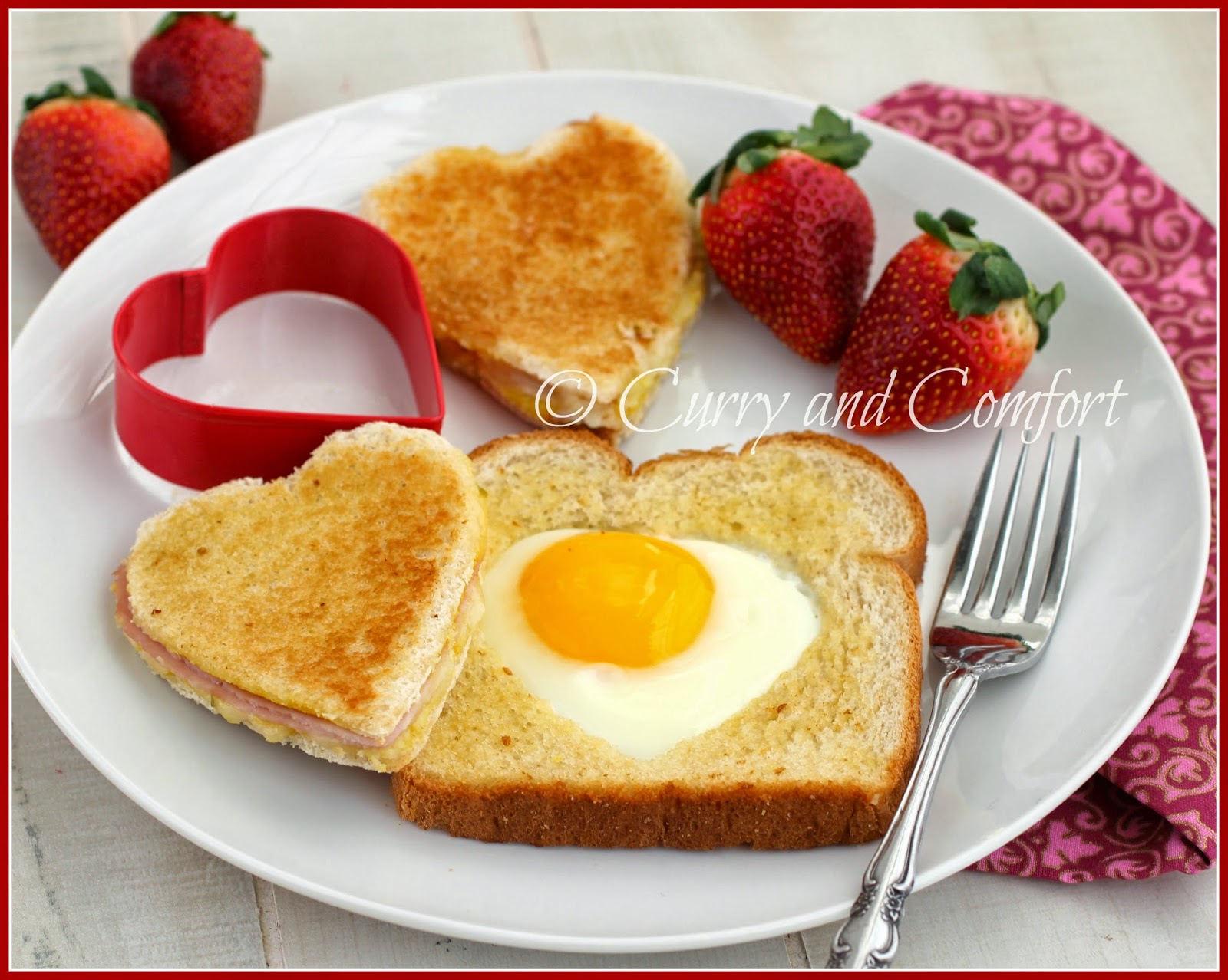 Kitchen Simmer: Ham and Cheese Toad in a Hole/Heart