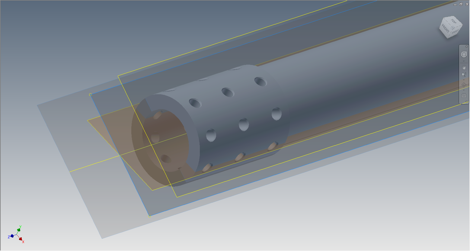 Using the first plane to create the second