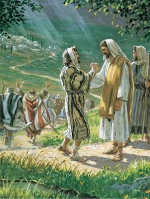 THE READING PILGRIM: Jesus Cleanses a Leper