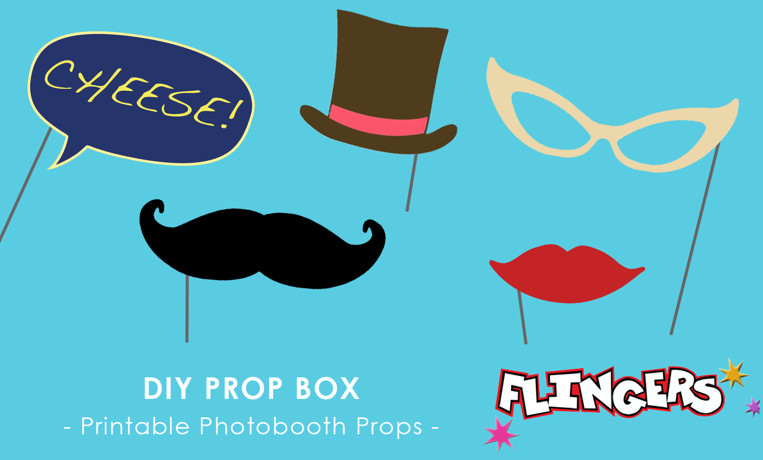 Flingers Party Shop Blog: DIY Photobooth Props