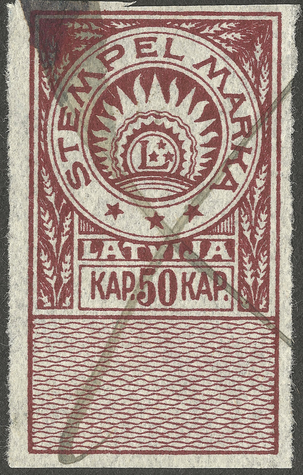 vv...The Collector's daughter: Latvian-Stempel Marka- Document Stamps ...