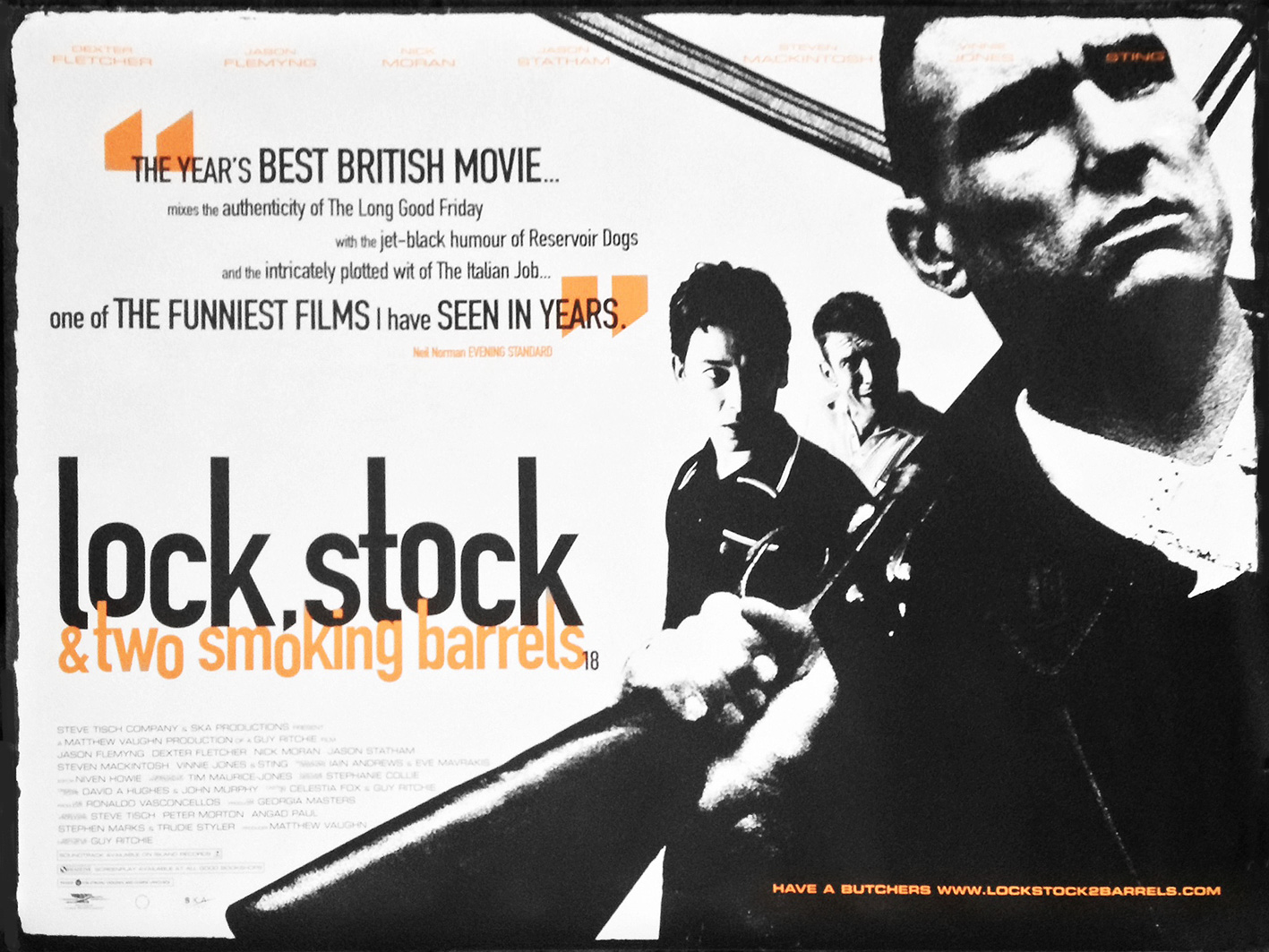 Lock Stock And Two Smoking Barrels Movie Poster