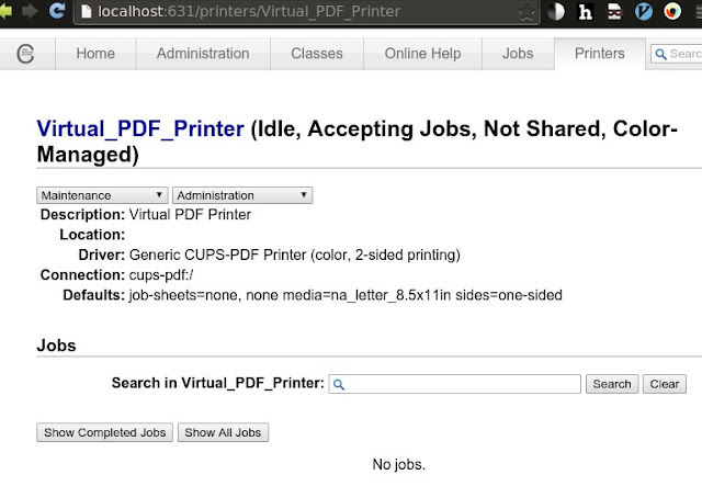 Tech Note How To Add Virtual PDF Printer In Linux Tech Note How To Add Virtual PDF Printer In Linux