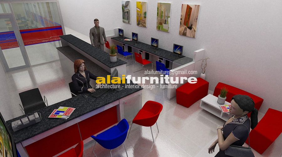 Alai Furniture: Desain Furniture Untuk Interior Percetakan / Interior ...