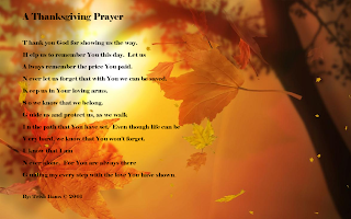 You're Not Alone: A Thanksgiving Prayer