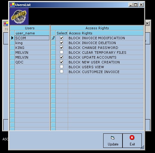 Accounting Software (Comrade ERP): Comrade Accounting Software Screens