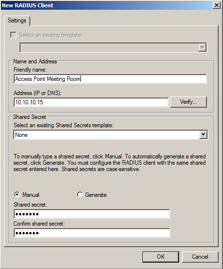 How to configure a Windows RADIUS server for 802.1X Wireless or Wired ...