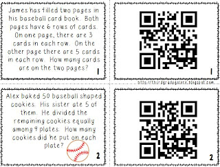 Third Grade Galore: Multi-Step Story Problems and QR Codes