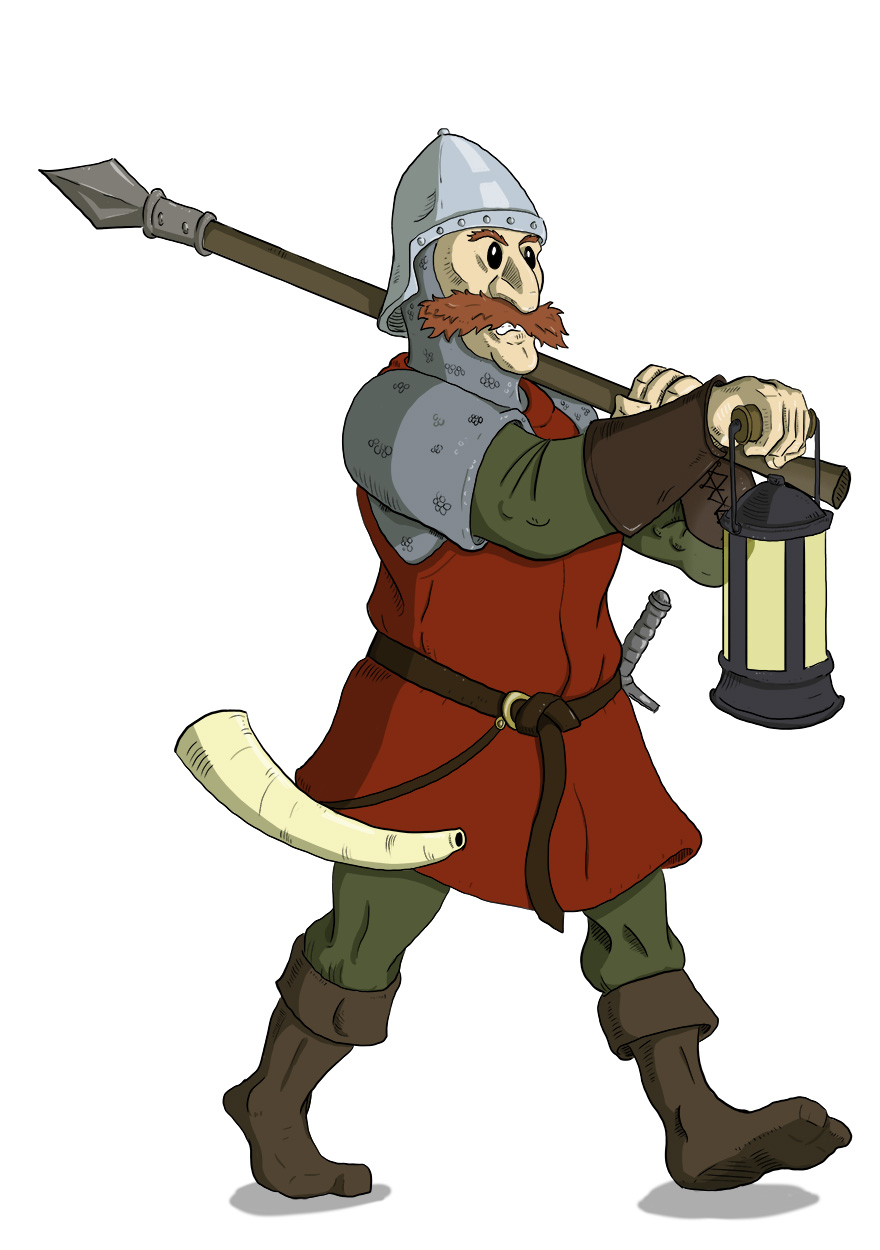 D&D Basic - NPC Gallery: Guard